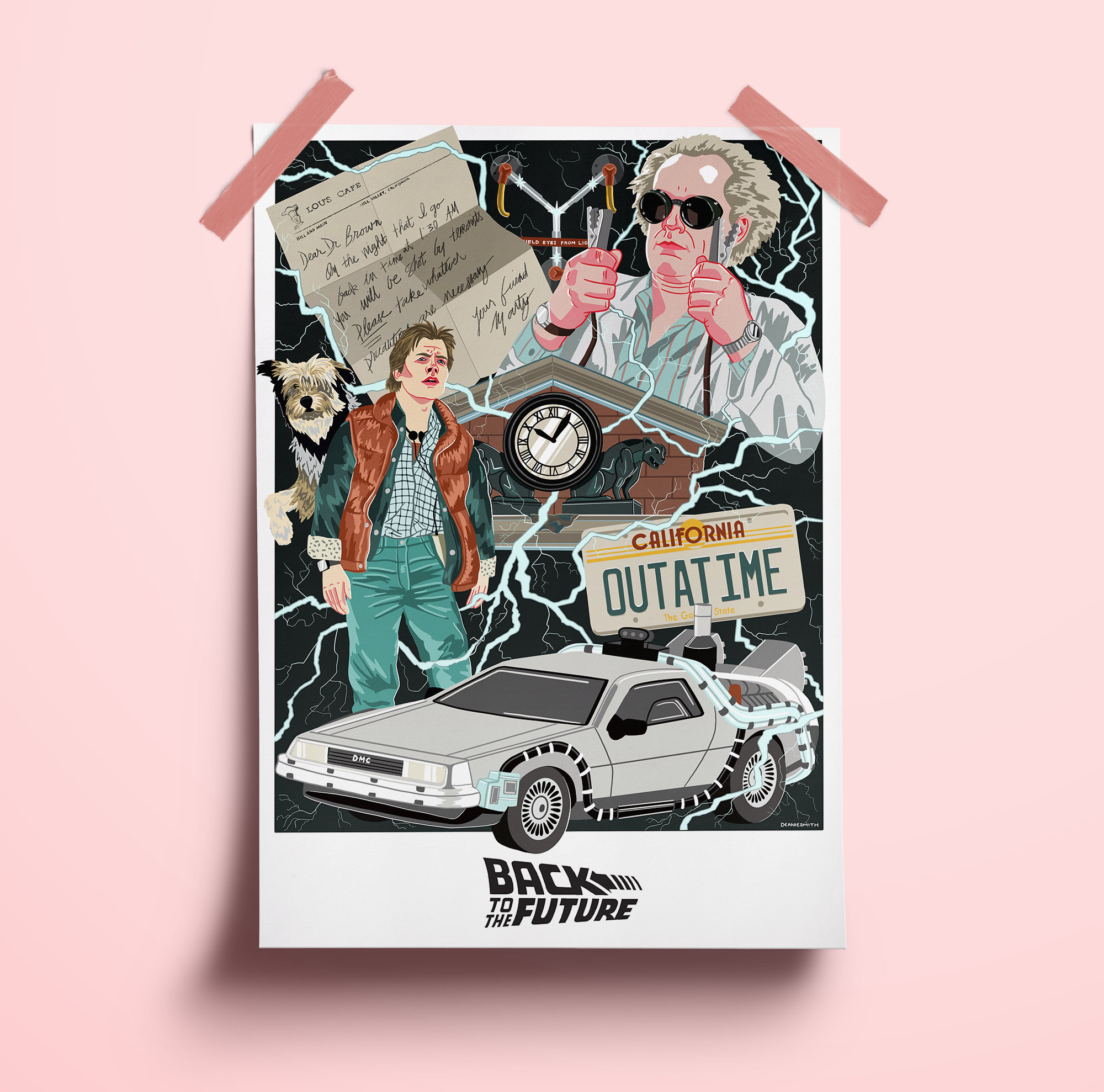 Back To The Future Poster Art