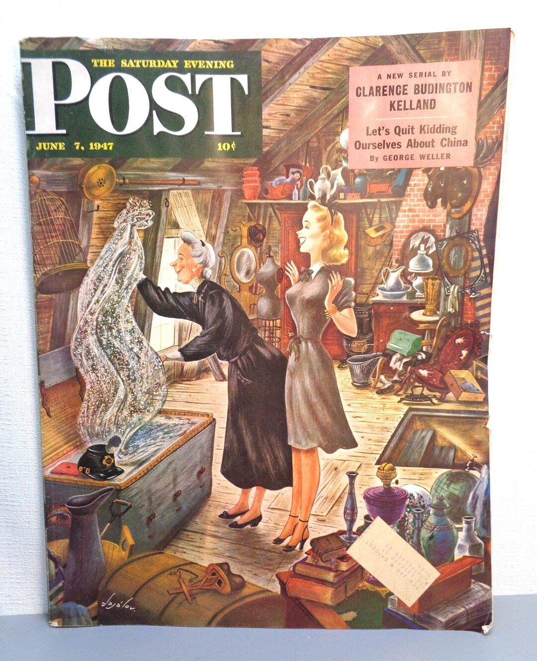Vintage the Saturday Evening Post Magazine, June 7, 1947 - Etsy