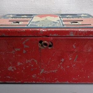Vintage Steel Marx Budget Bank, Vintage Marx Capitol Building Patriotic ...