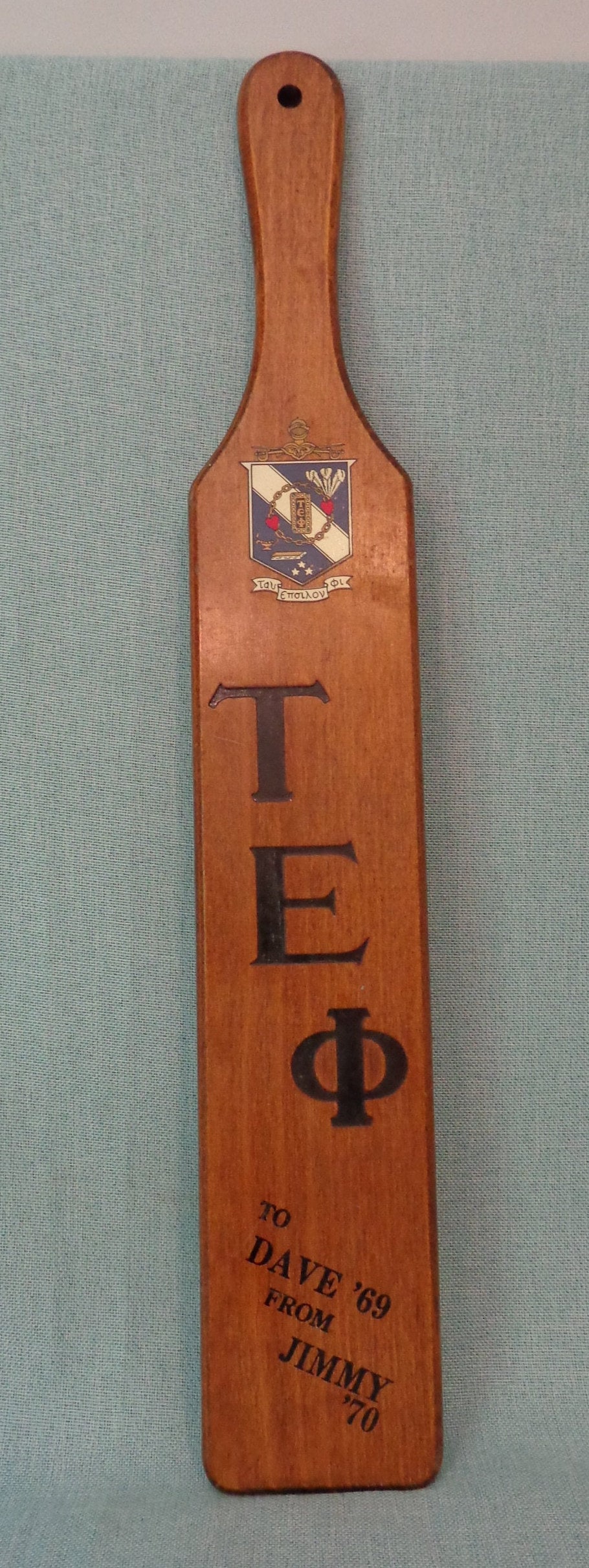 Vintage Wooden Fraternity Paddle Vintage George Washington | Etsy