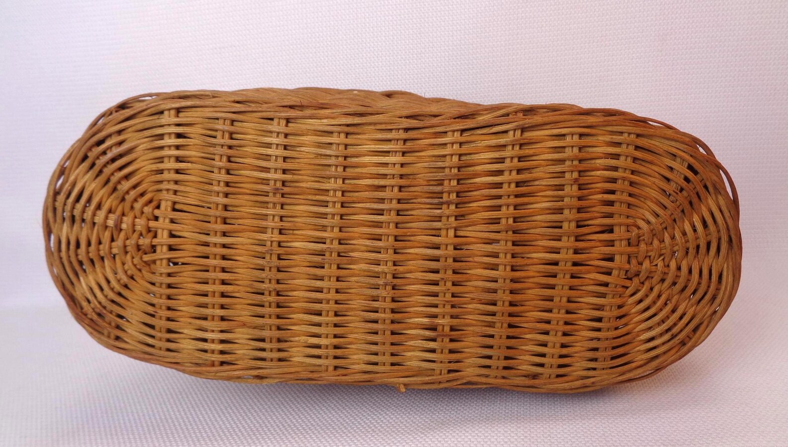 Vintage Small Fishing Creel, Vintage Small Split Willow Fishing Creel ...