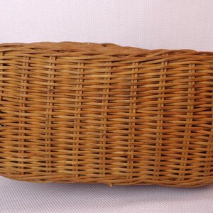 Vintage Small Fishing Creel, Vintage Small Split Willow Fishing Creel ...