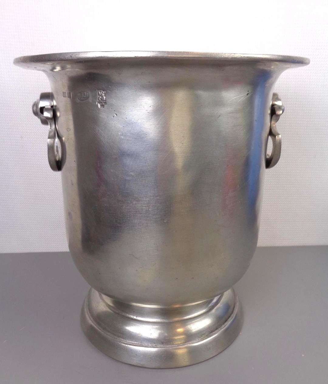 Vintage Valpeltro Artale Pewter Champagne Chiller, Vintage Artale Wine ...