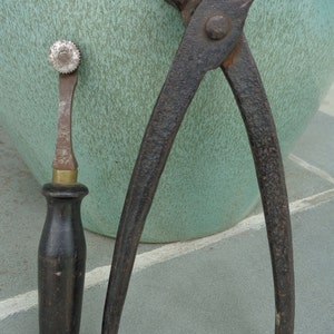 Vintage Cobbler Tools, Antique Cobblers Pliers Cutters and Cobbler ...