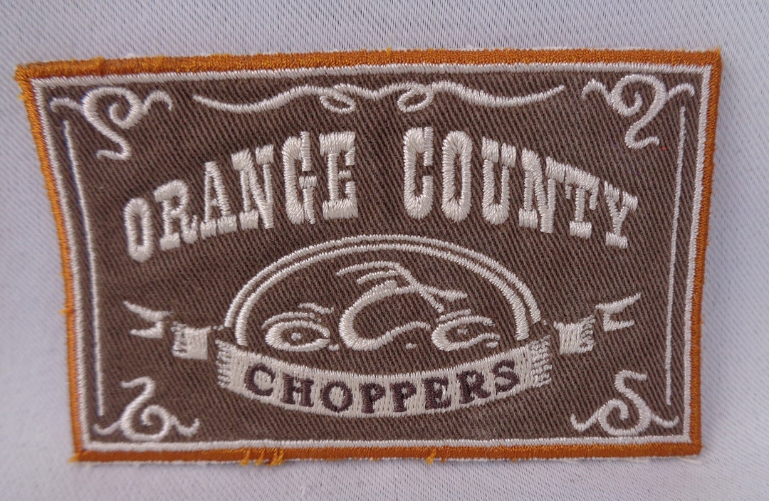 Vintage Orange County Choppers Patch, Embroidered Orange County ...