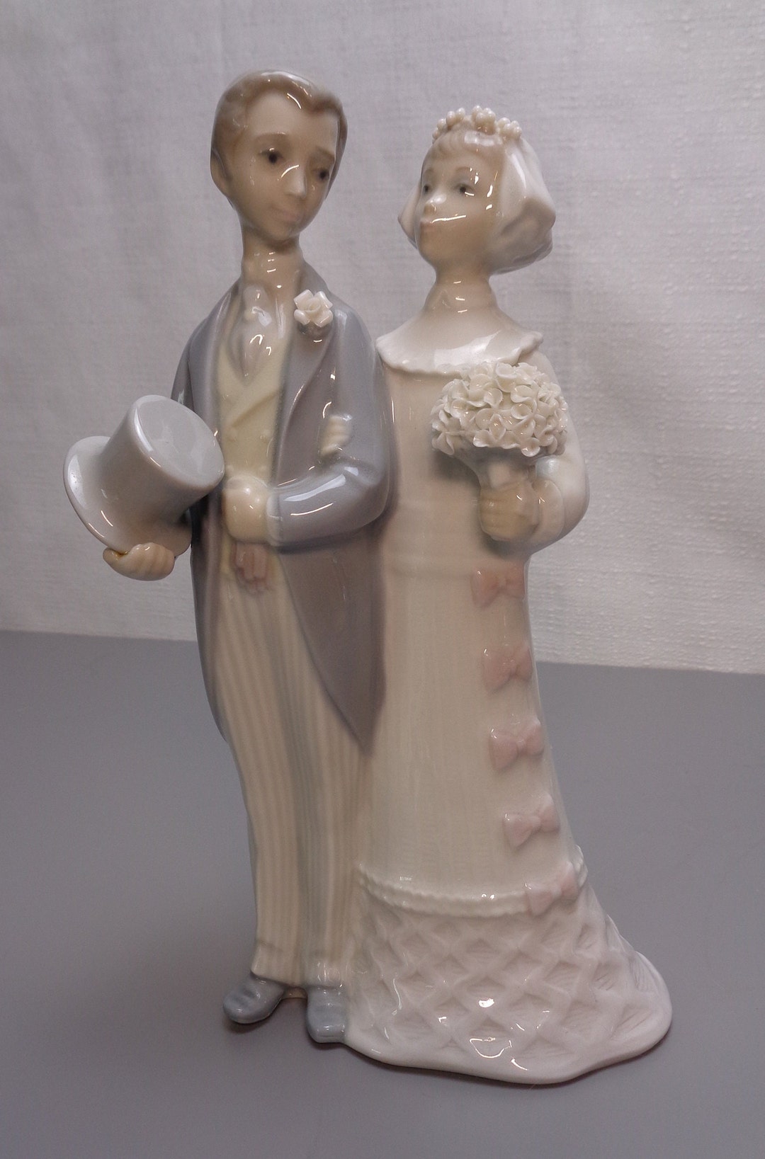 Vintage Lladro Bride and Groom Figurine Lladro Bride and - Etsy
