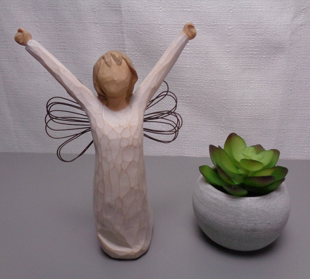 Vintage Willow Tree courage Figurine, Vintage Demadco Willow Tree ...