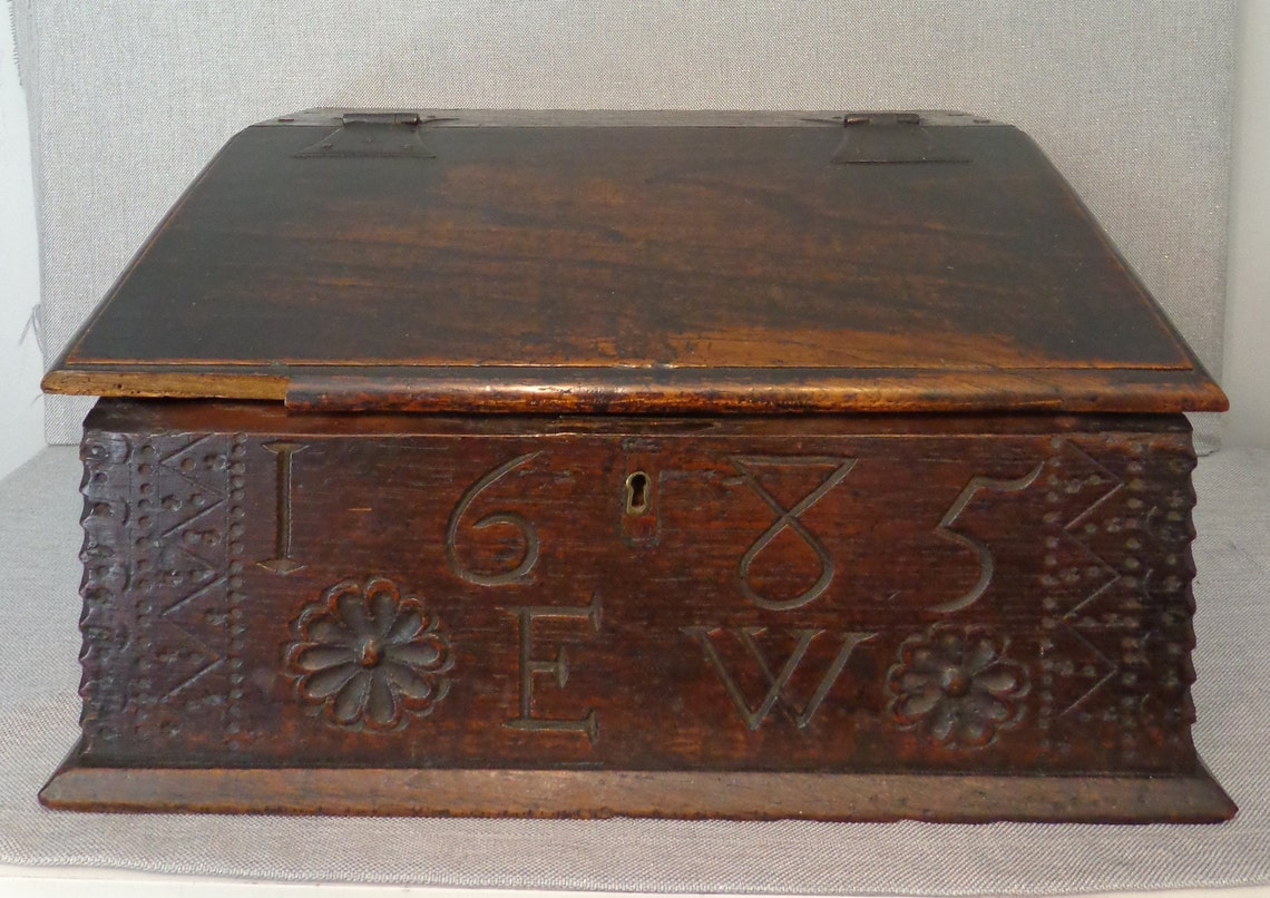 Antique 17th Century Writing Slope Antique 1685 Write Slope - Etsy