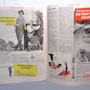Vintage the Saturday Evening Post Magazine, June 7, 1947 - Etsy
