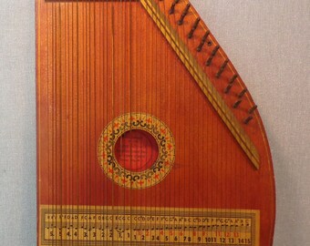 Antique Zither - Etsy