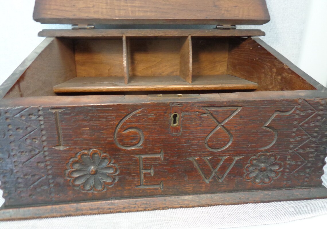 Antique 17th Century Writing Slope Antique 1685 Write Slope - Etsy