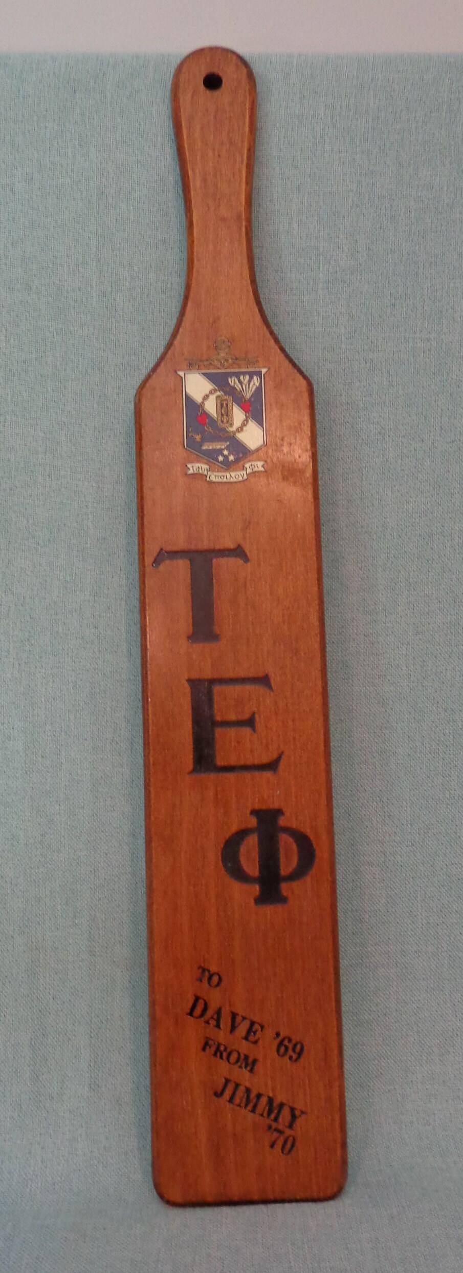 Vintage Wooden Fraternity Paddle Vintage George Washington | Etsy