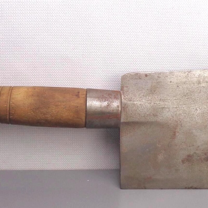 Antique Meat Cleaver - Etsy