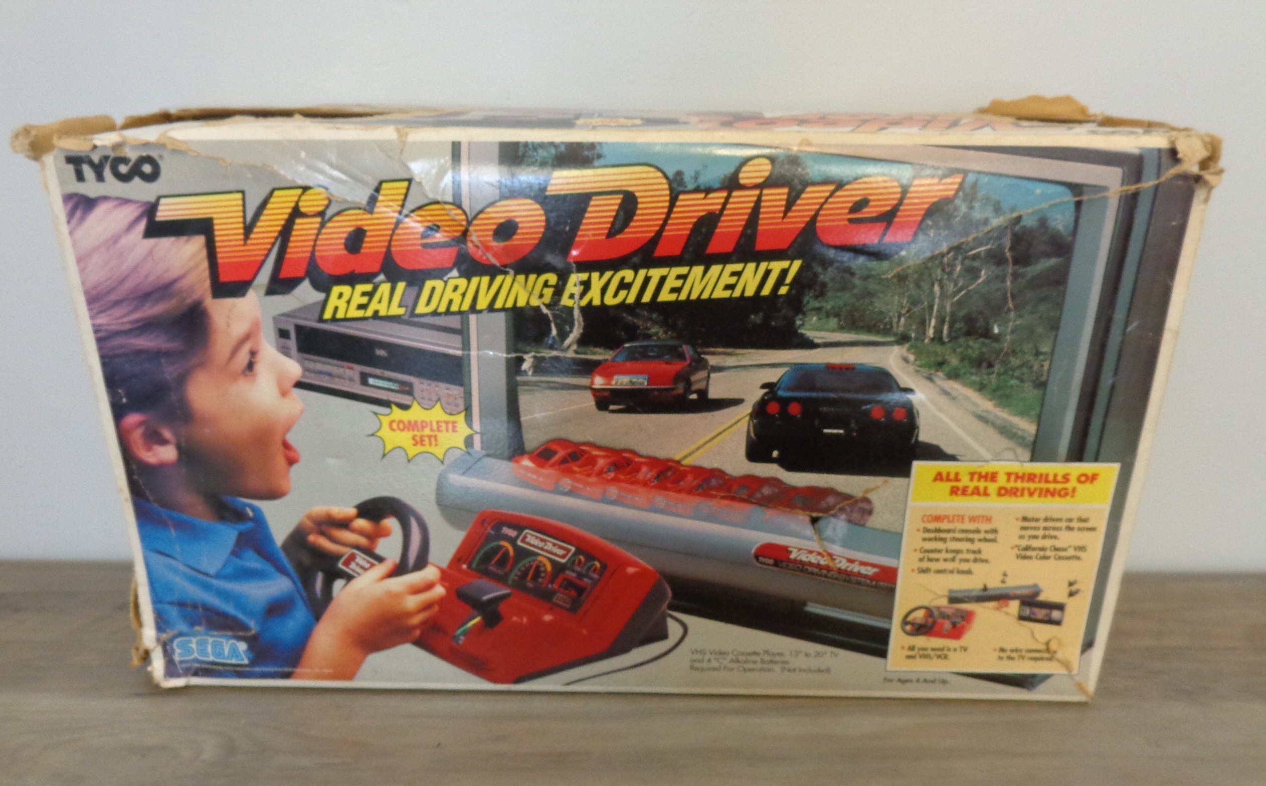 Vintage Tyco Video Driver Sega Game Vintage Video Driver | Etsy
