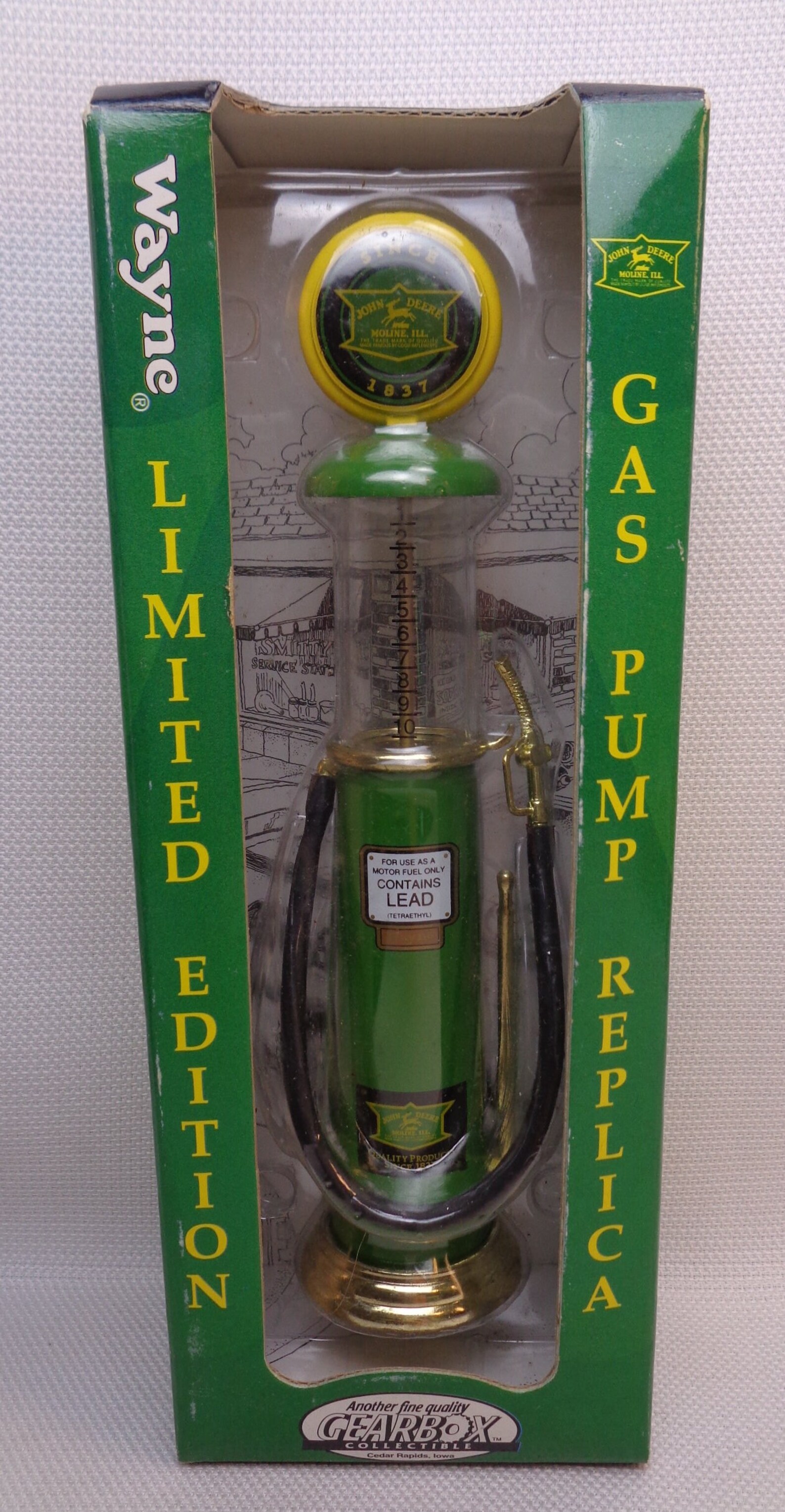 Vintage Gearbox John Deere Gas Pump Replica, Limited Edition, Toy Die ...