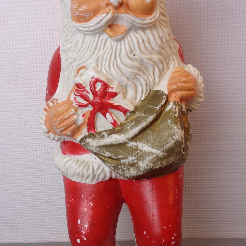 Plastic Santa - Etsy