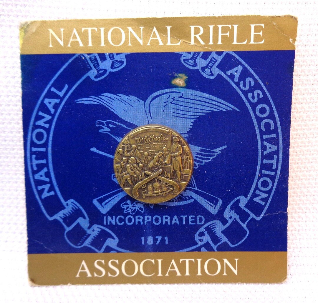 We the People NRA Pin, National Rifle Association Pin, Second Amendment ...
