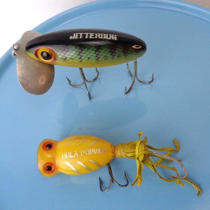 Vintage Jitterbug Lures - Etsy