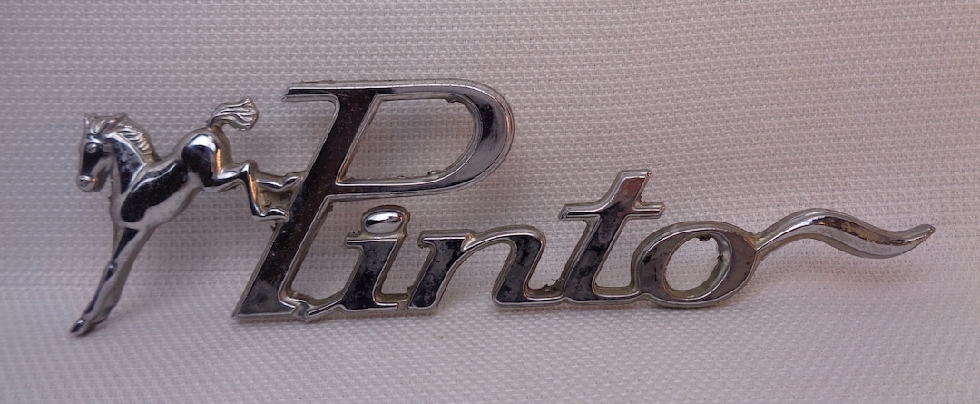 Vintage 1970s Ford Pinto Fender Emblem, Vintage Pinto Car Badge Emblem ...