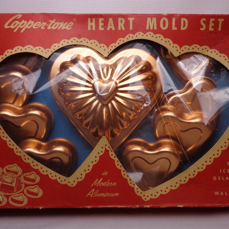 Vintage Copper Mold - Etsy