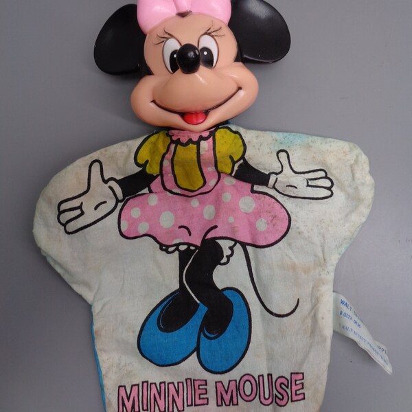 Minnie Mouse Puppet - Etsy