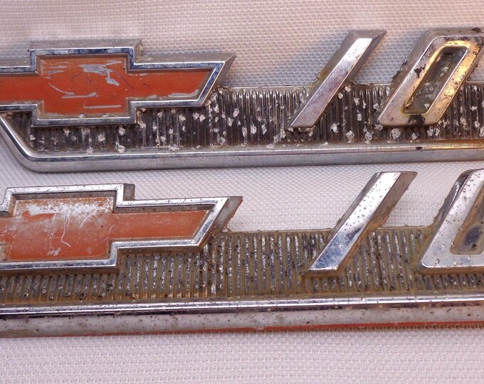 Vintage Chevy Truck C10 Emblems, Vintage Chevy Truck Fender Badge ...