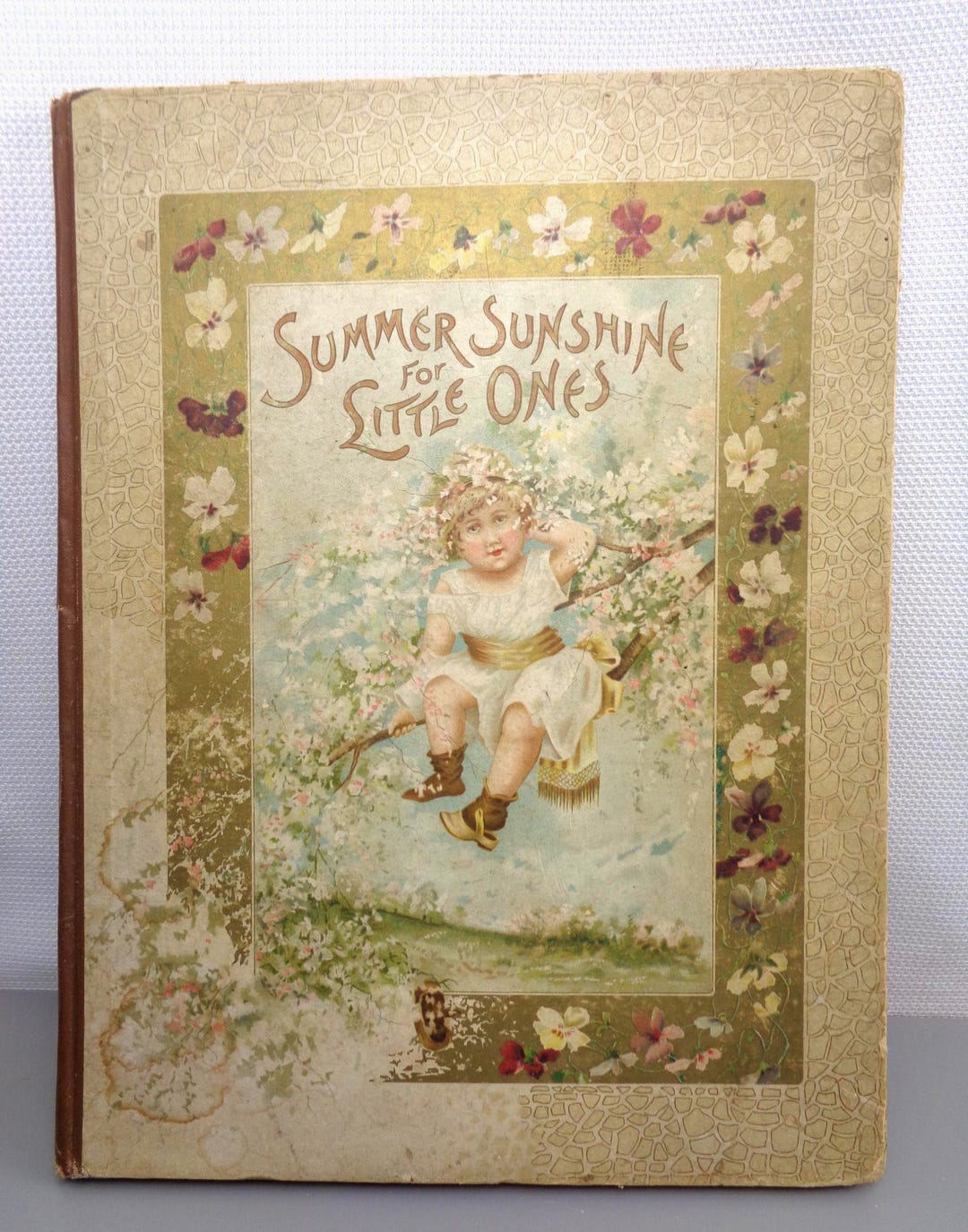 Antique Victorian Book, "summer Sunshine for Little Ones", by Elizabeth ...