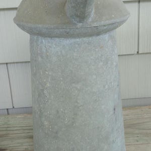 Vintage Galvanized Oil Can Pitcher, Vintage Galvanized 4 Quart Oil ...