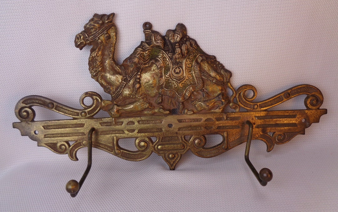 Antique Judd Cast Iron Camel Wall Hook, Antique Cjo Judd Camel Key, Tie ...