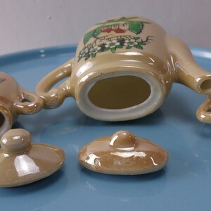 Vintage Miniature Doll Tea Set, Mini Lusterware Tea Set, Made in Japan ...