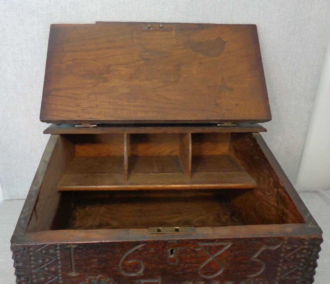 Antique 17th Century Writing Slope Antique 1685 Write Slope - Etsy
