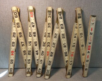 Wooden Folding Tape Measure - Etsy