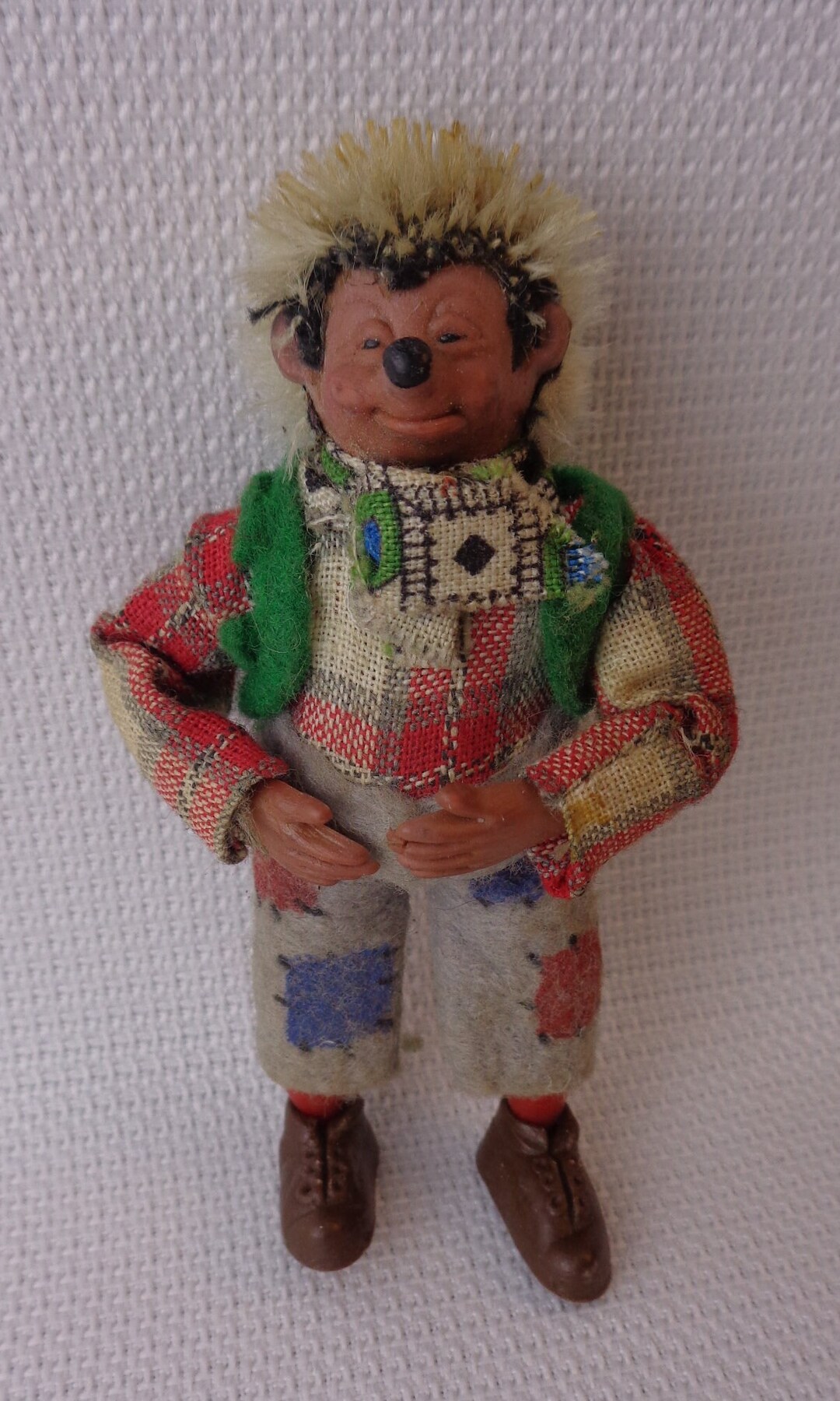 Vintage Steiff Peter Mecki Hedgehog Toy Doll, Vintage Peter Mecki ...