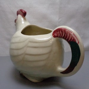 Vintage Shawnee Chanticleer Rooster Pitcher, Vintage 1940s Chanticleer ...