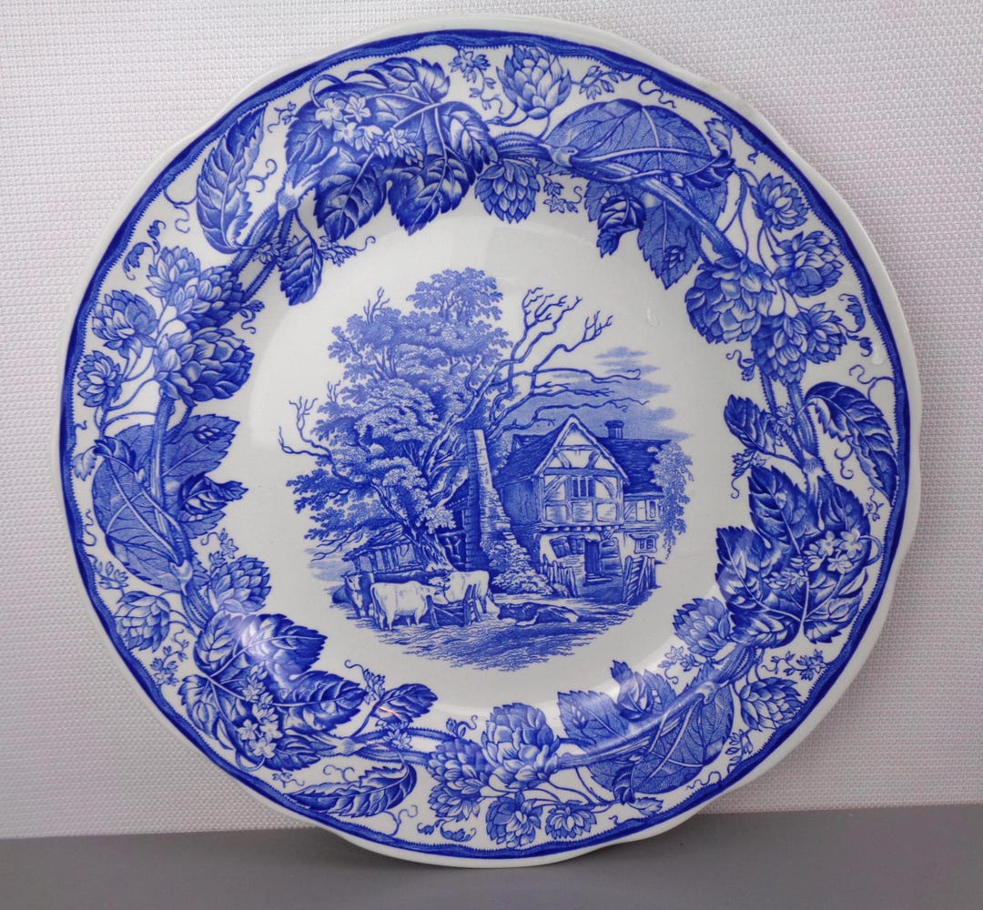 Spode Blue Room Collection Plate, Spode "rural Scenes", Spode ...