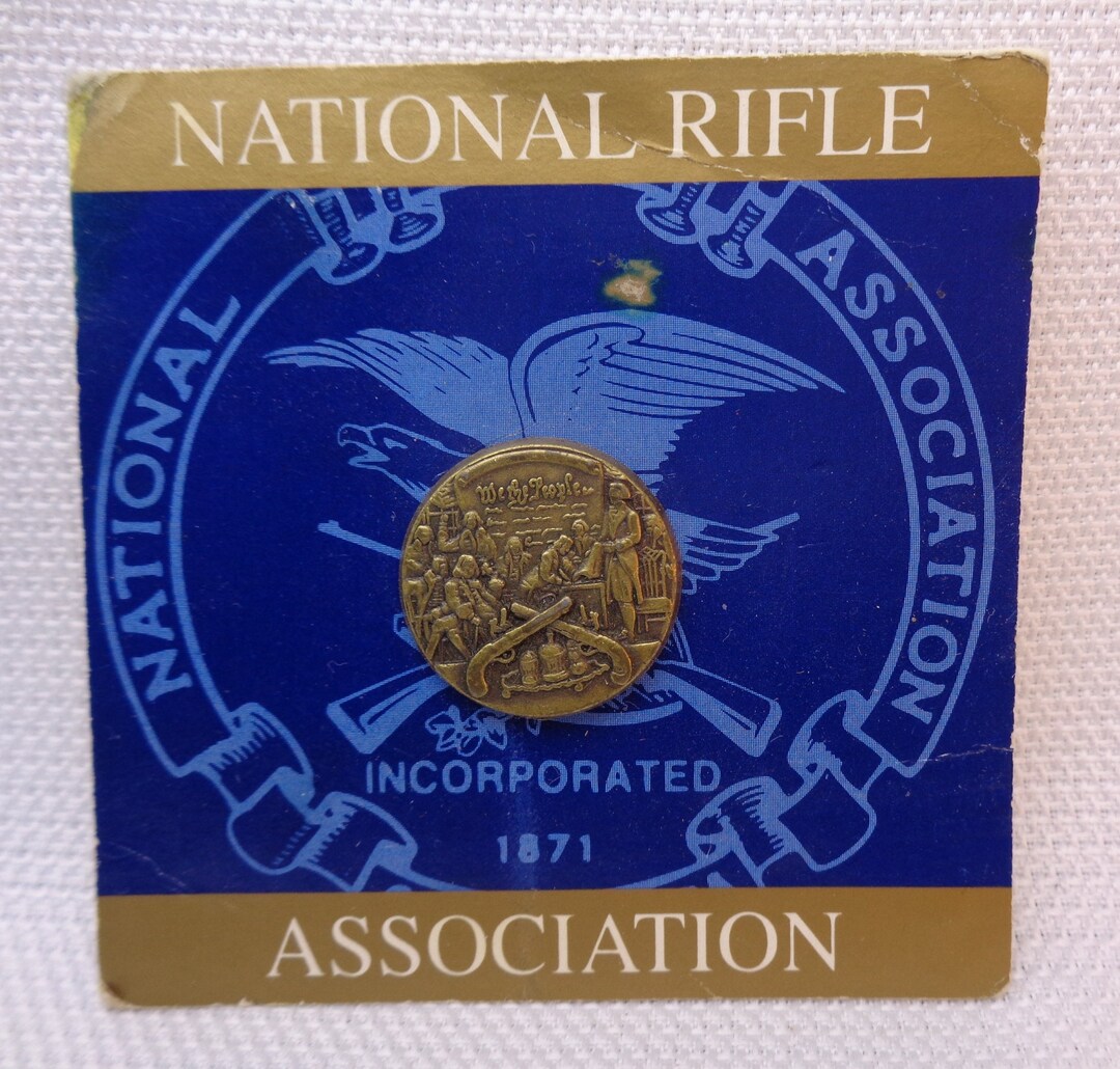 We the People NRA Pin, National Rifle Association Pin, Second Amendment ...