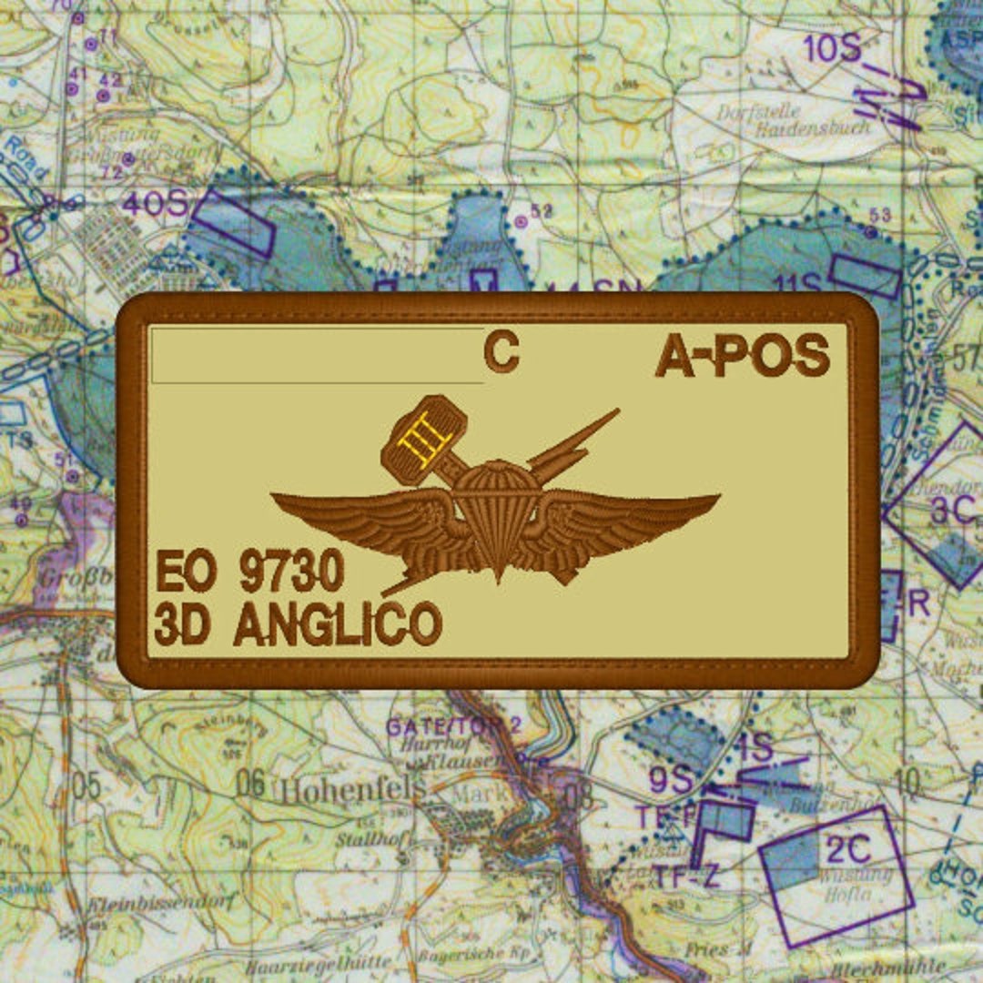 3RD ANGLICO Name Patch - Etsy