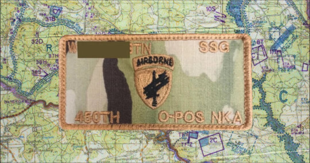 450th Civil Affairs Name Plate Carrier Patch - Etsy