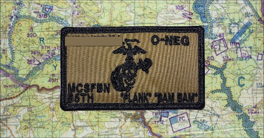 USMC SKULL Name Patch for Plate Carrier - Etsy