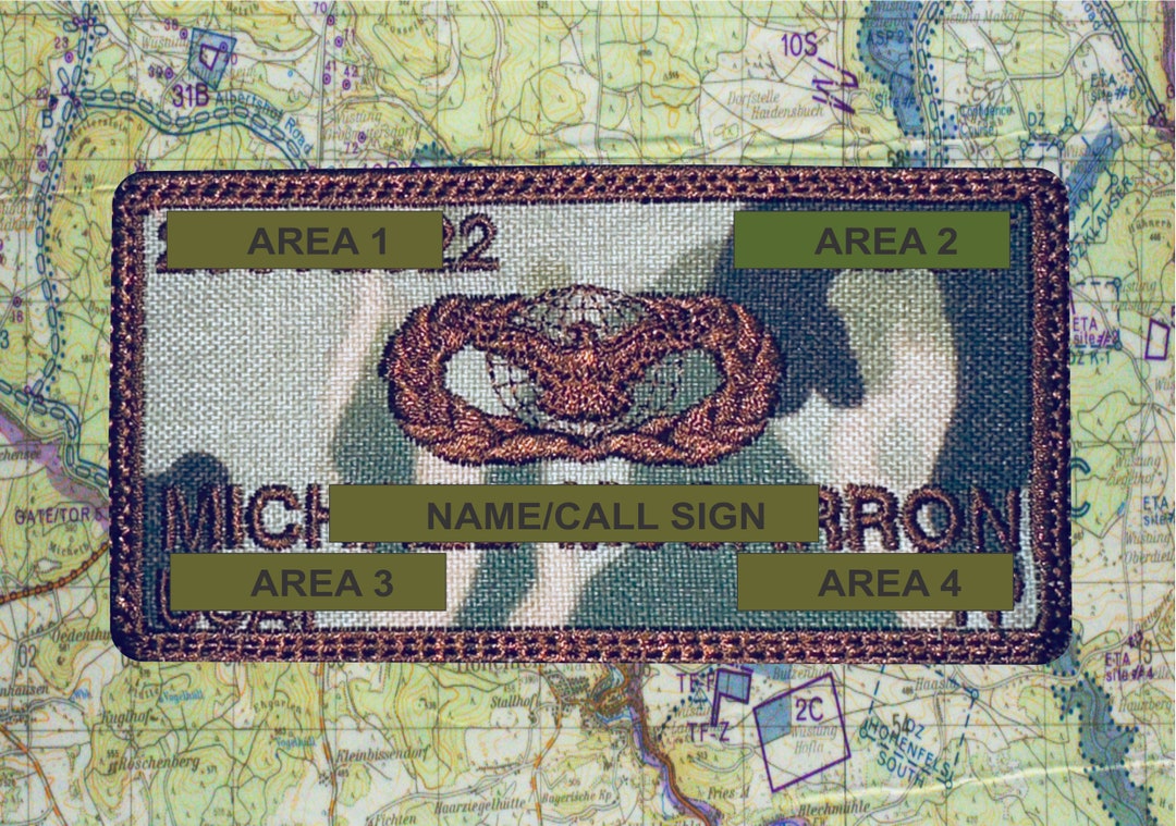 Force Protection Badge Name Patch - Etsy