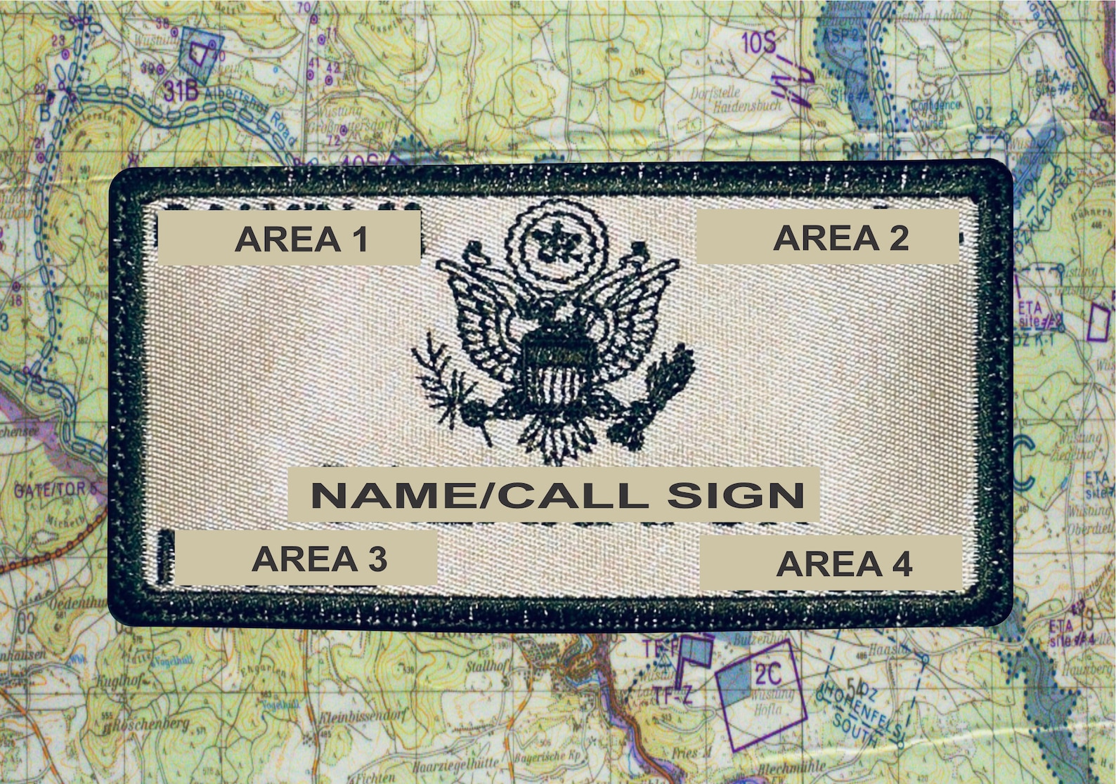 U.S. Army Name Patch - Etsy