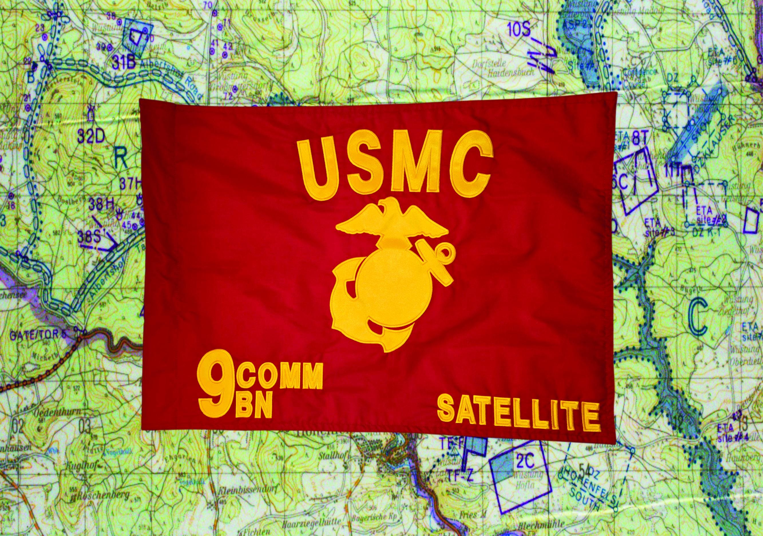 USMC GUIDON Full Size Double Side MCO Specs (20"x28") Ready to Deploy ...