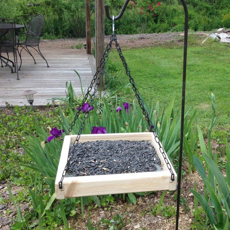 White Round Bird Feeder - Etsy