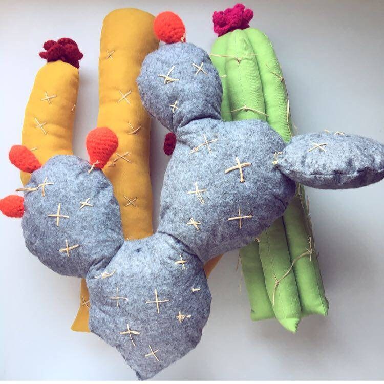 Cactus Plush Decorative Plants, Stuffed Cactus Pillow, Adventure Style ...