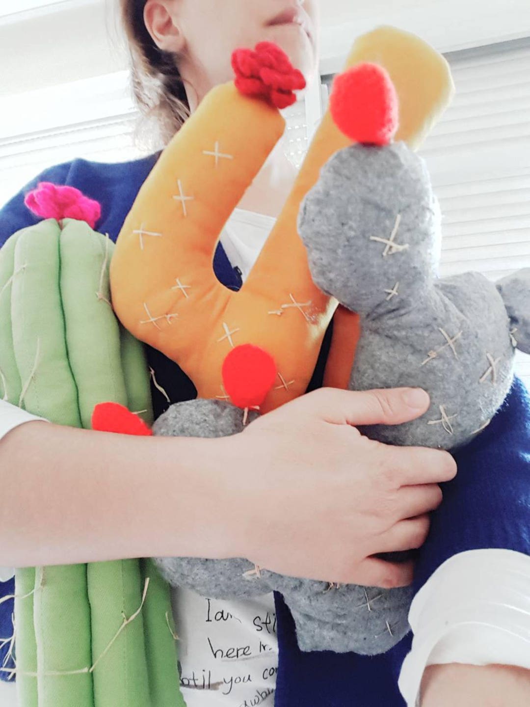 Cactus Plush Decorative Plants, Stuffed Cactus Pillow, Adventure Style ...