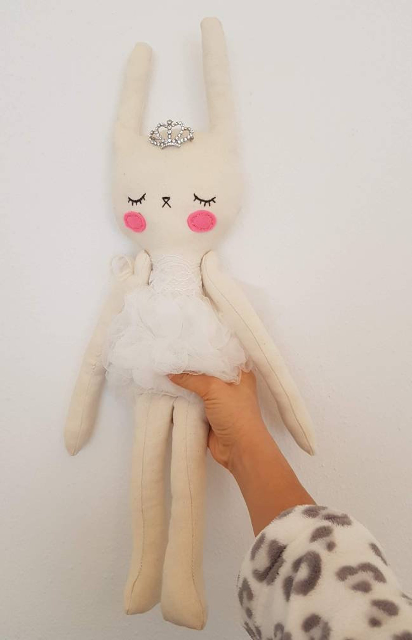 Bunny Ballerina Doll, Bunny Princess Rabbit Doll, Baby Shower Birthday ...