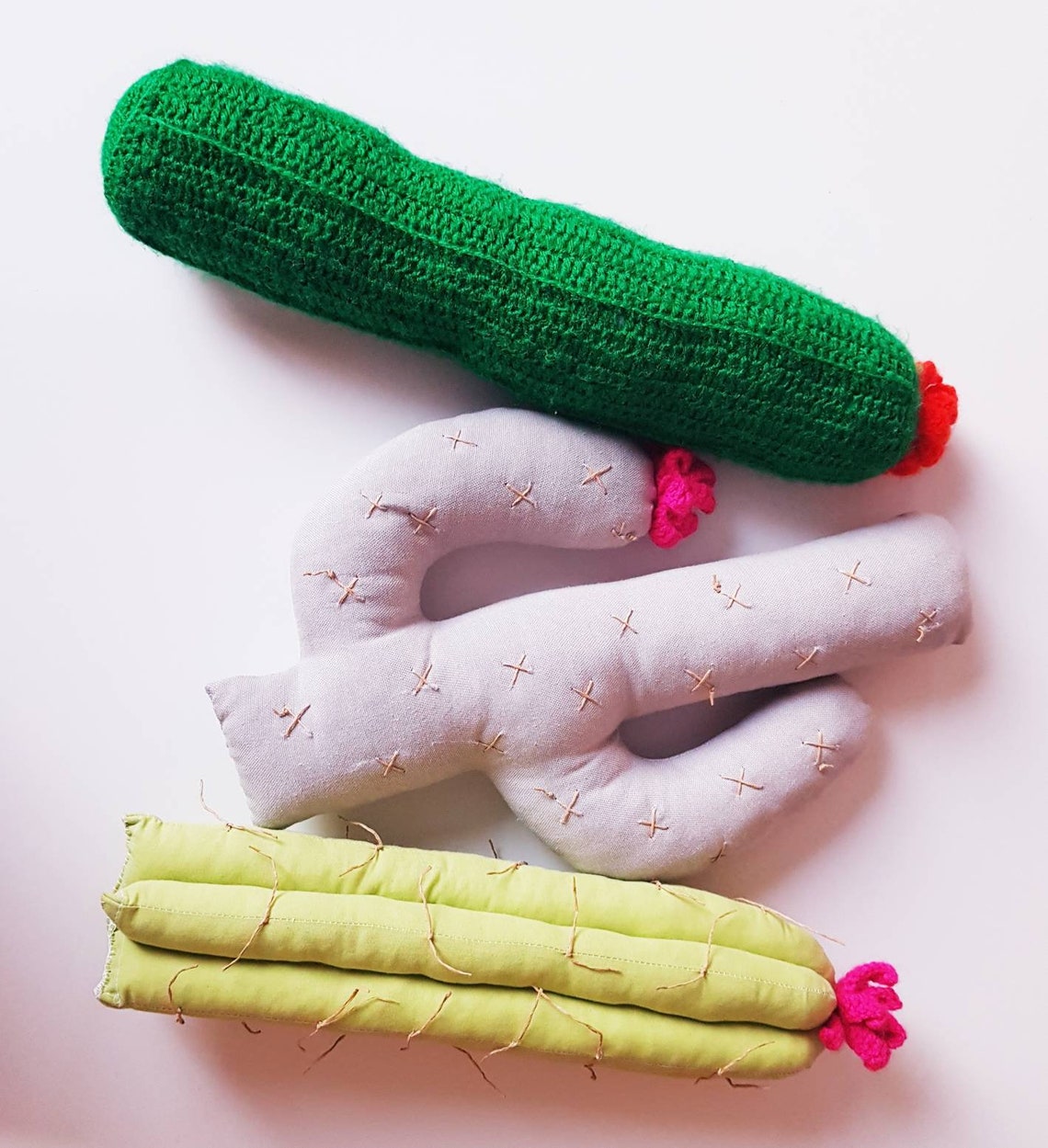 Cactus Plush Plant Set Stuffed Cactus Pillow Adventure Style - Etsy