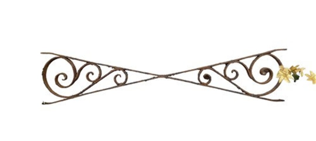 Cast Iron Bracket Sign Holder Hanger Architectural Salvage Gas Oil ...