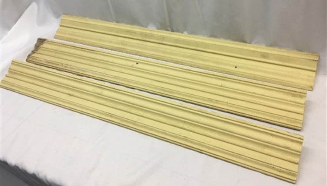 3 Crown Molding Panels Reclaimed Decorative Wood Work - Etsy