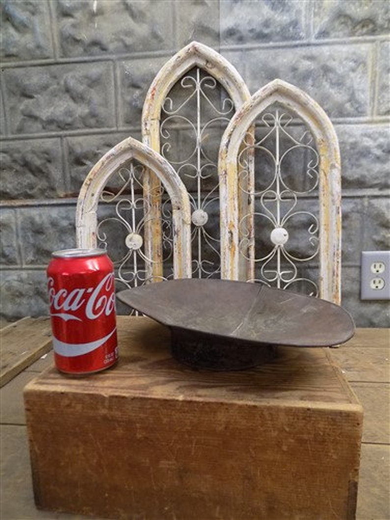 Scale Pan Vintage Metal Scale Tray Bean Scale Pan Country - Etsy